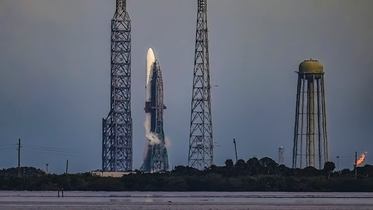 Blue Origin New Glenn Live Feed from KARS Park, Merritt Island, FL ...