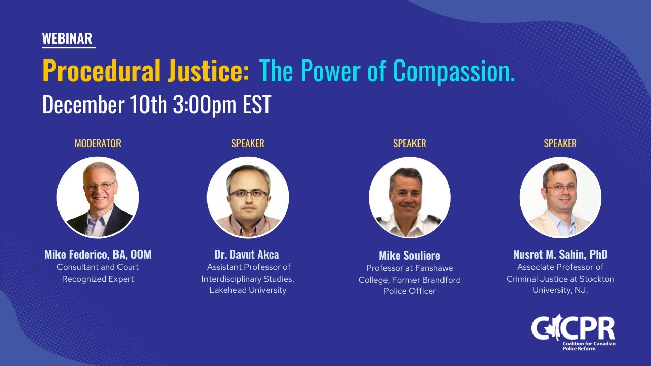 Procedural Justice: The Power of Compassion. C-CPR Webinar 2024/12/10 ...
