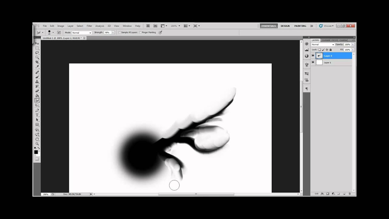My smudge technique - YouTube