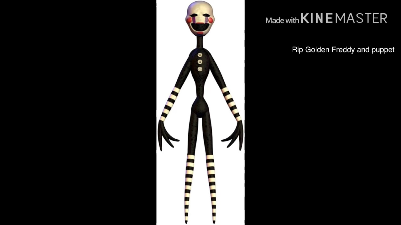 Rip golden Freddy and puppet - YouTube
