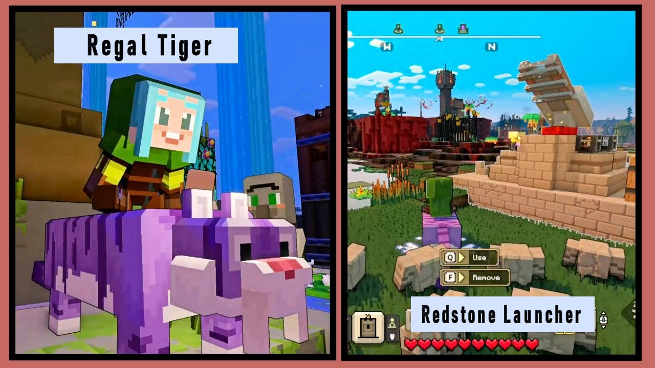 Minecraft Legends: Part 6 Finding the Regal Tiger and creating the ...