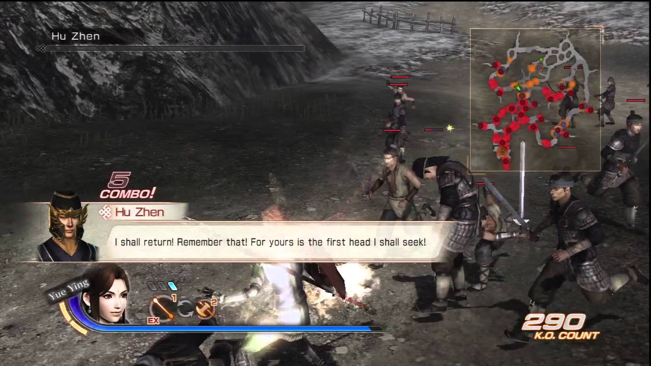 DLC Battle of Hulao Gate - Yue Ying Outfits Conquest Mode Hard Dynasty ...