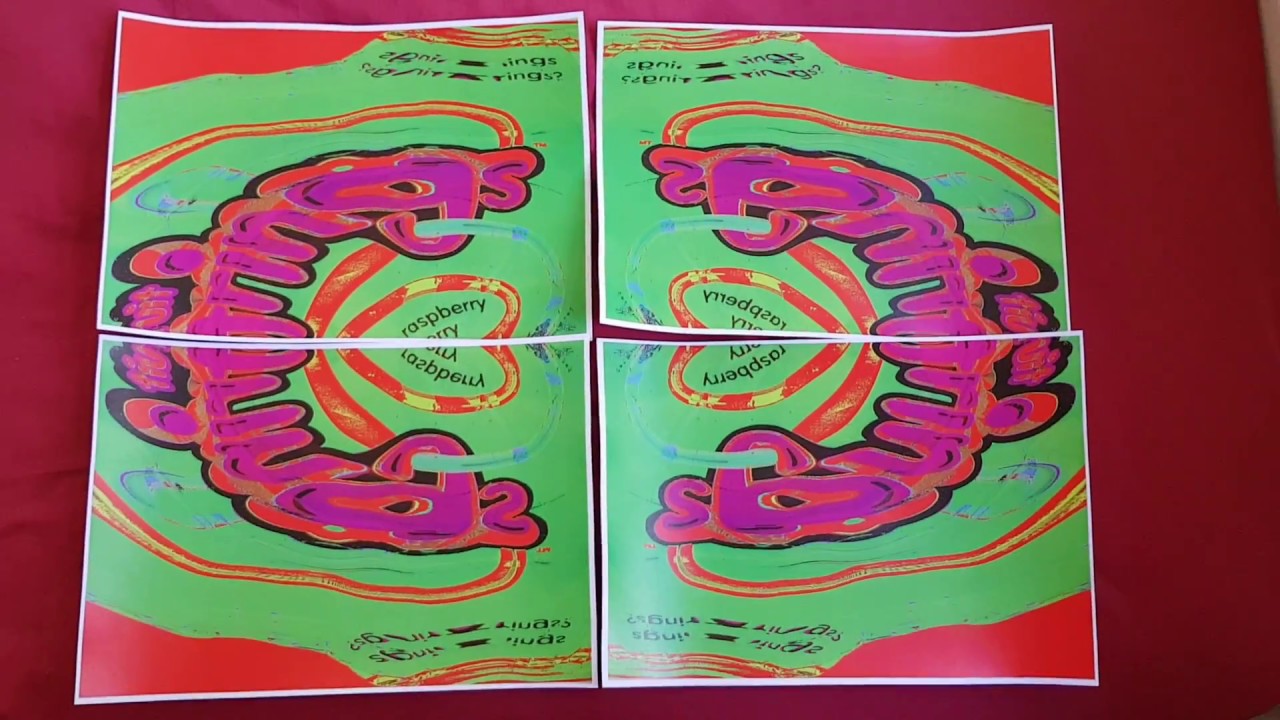 Natural fruit strings - YouTube