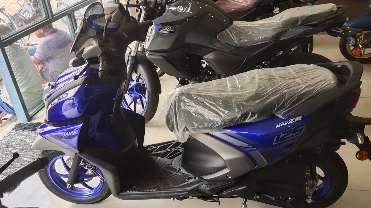 2023 New Yamaha Ray-zr 125cc hybrid detailed review | price mileage new ...