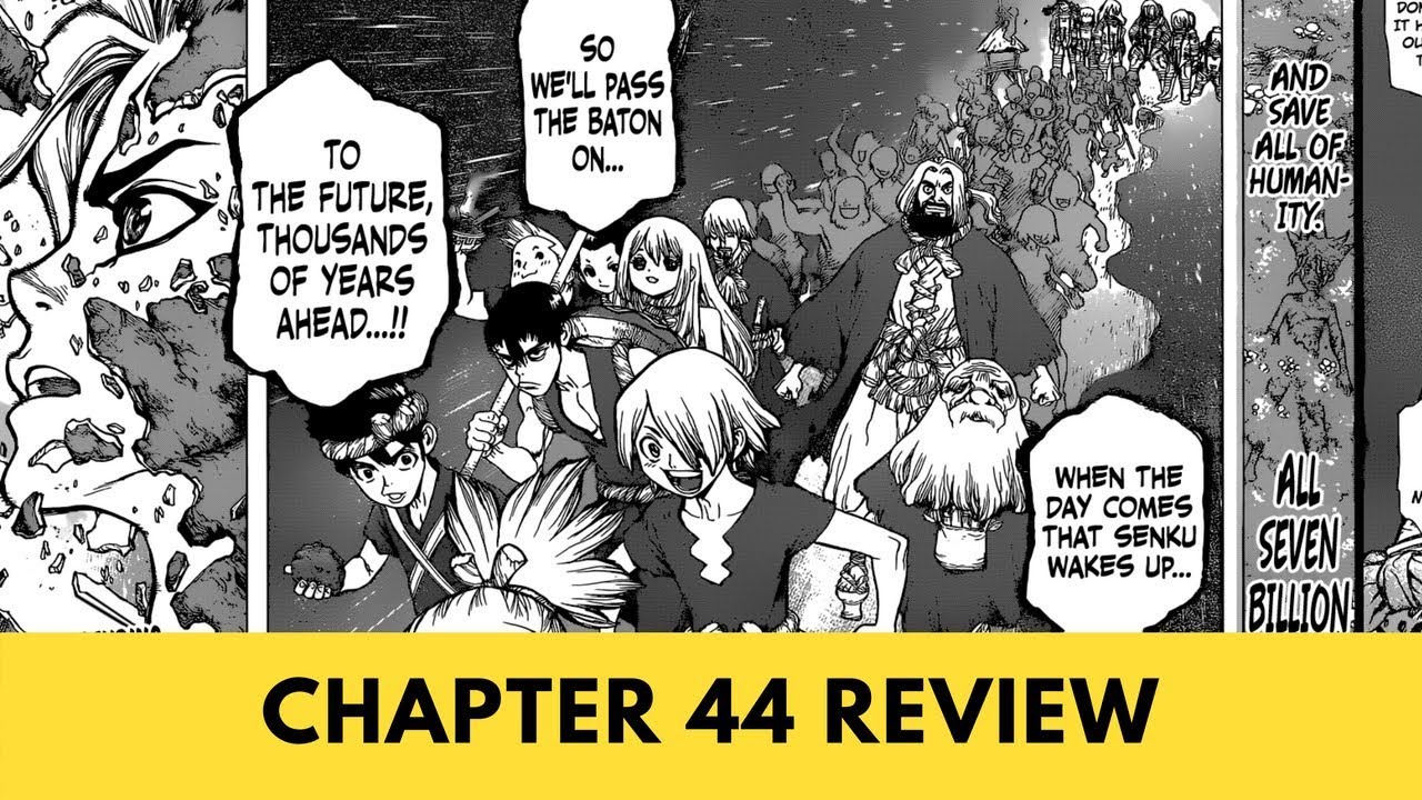 Dr. Stone Manga Chapter 44 Review - YouTube