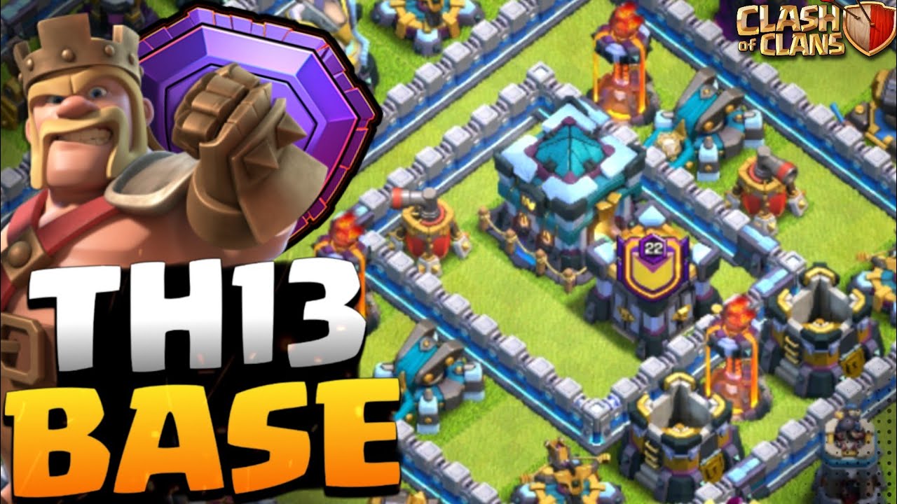 Th13 legend League Base • Th13 Ring Base w/link & replay • Clash of ...