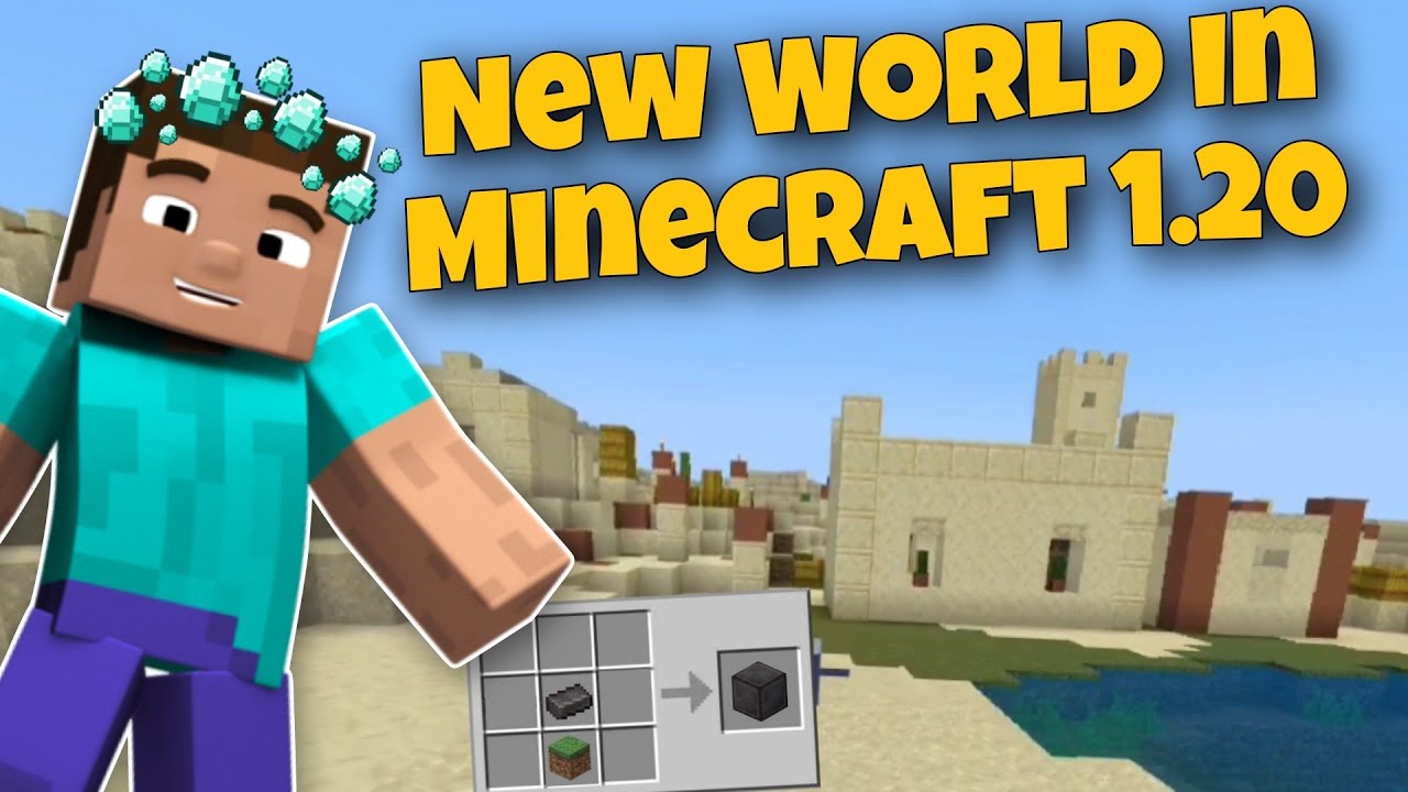My New Survival World In Minecraft 1.20 Update. - YouTube
