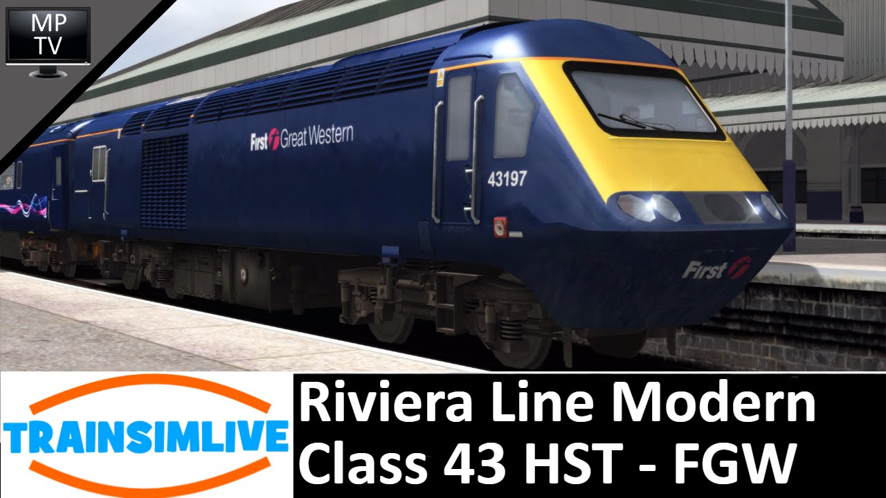 MattPlaysTV@1080P - Train Simulator - Riviera Line Modern, Class 43 HST ...