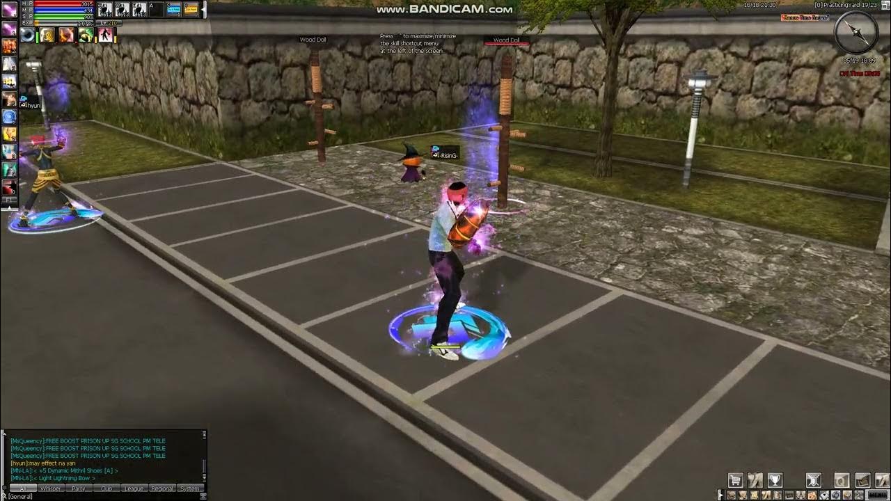 BRAWLER 210 DEX-INT SKILL EFFECTS( FANTASMA RAN ONLINE) - YouTube