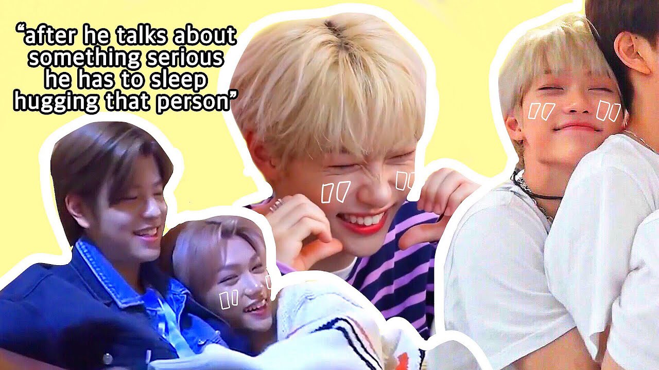 STRAY KIDS felix is a cuddle bug and we should talk about it - YouTube