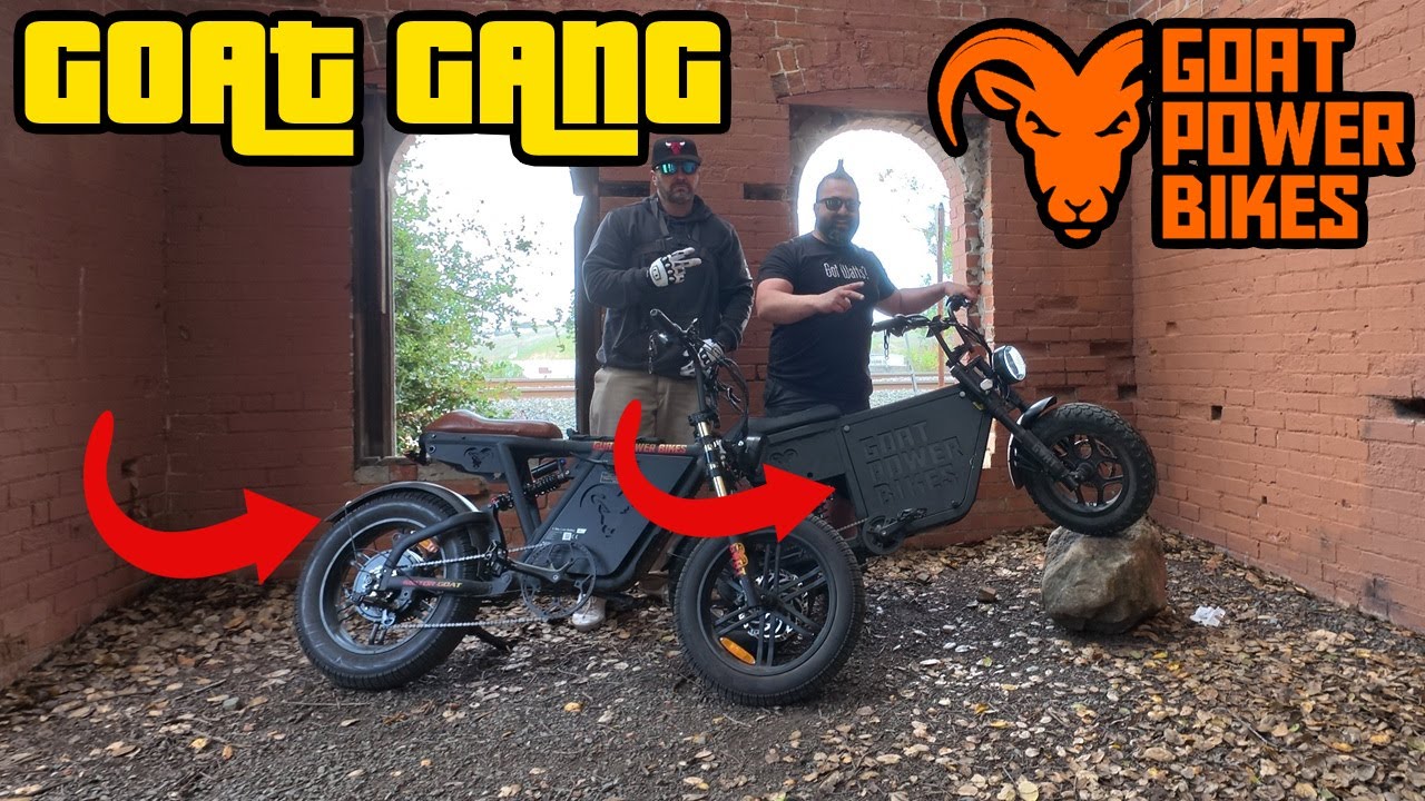 Motor Goat V3 VS Mini Goat - 1st Semi-annual Goat Gang Rideout (Danger ...