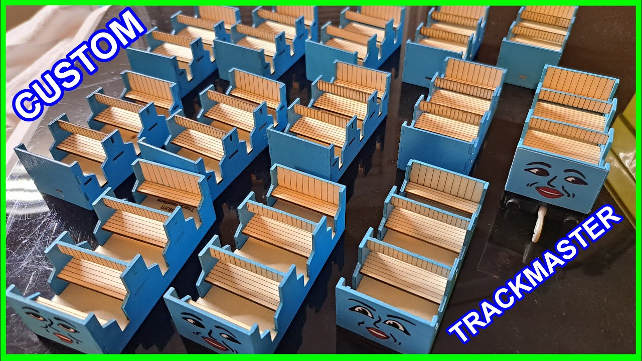 Making a custom Trackmaster batch of Ada Jane & Mabel from Thomas and ...