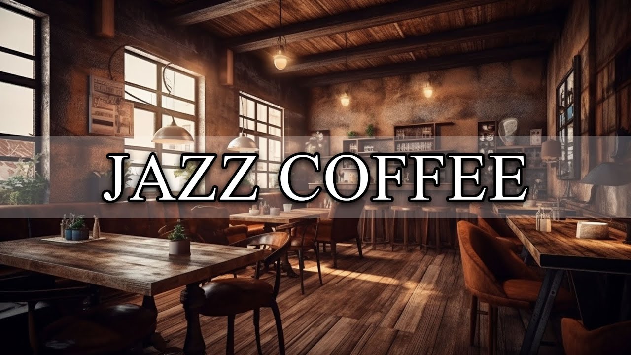 4K Cozy Coffee Shop Ambience - Soothing Jazz Music in Morning ...