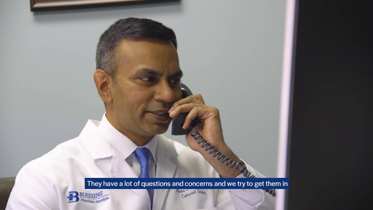 Blessing Physician Services - Meet Dr. Harsha Polavarapu - YouTube