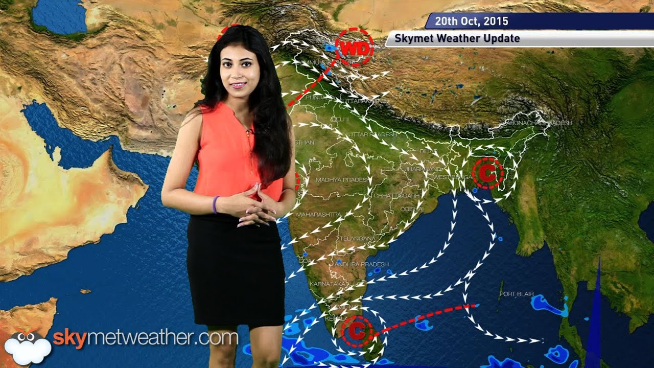 Weather Forecast for October 20, 2015 Skymet Weather - YouTube