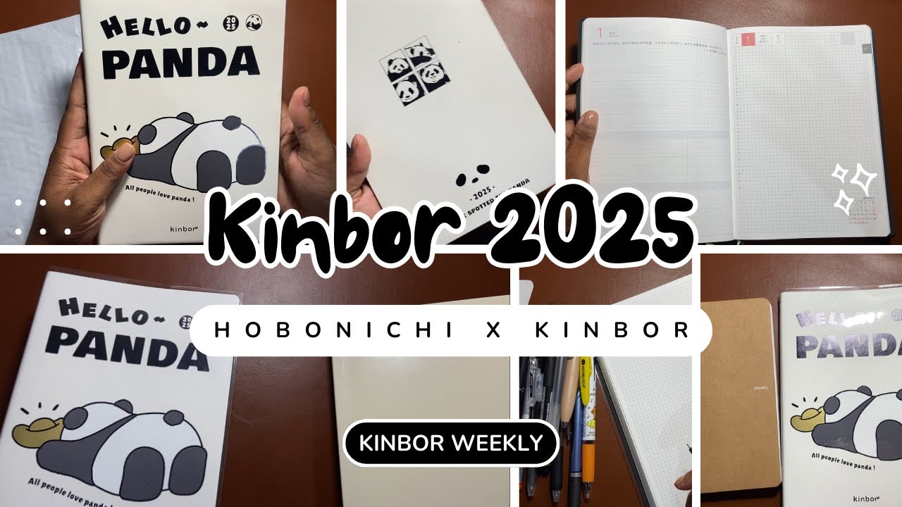 UNBOXING KINBOR DIÁRIO Kinbor A5 X Hobonichi Cousin Diferenças e pontos ...