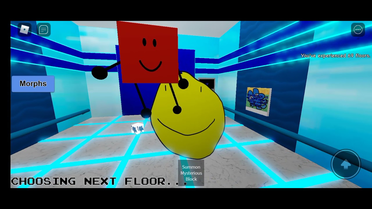 playing bfb elevator - YouTube