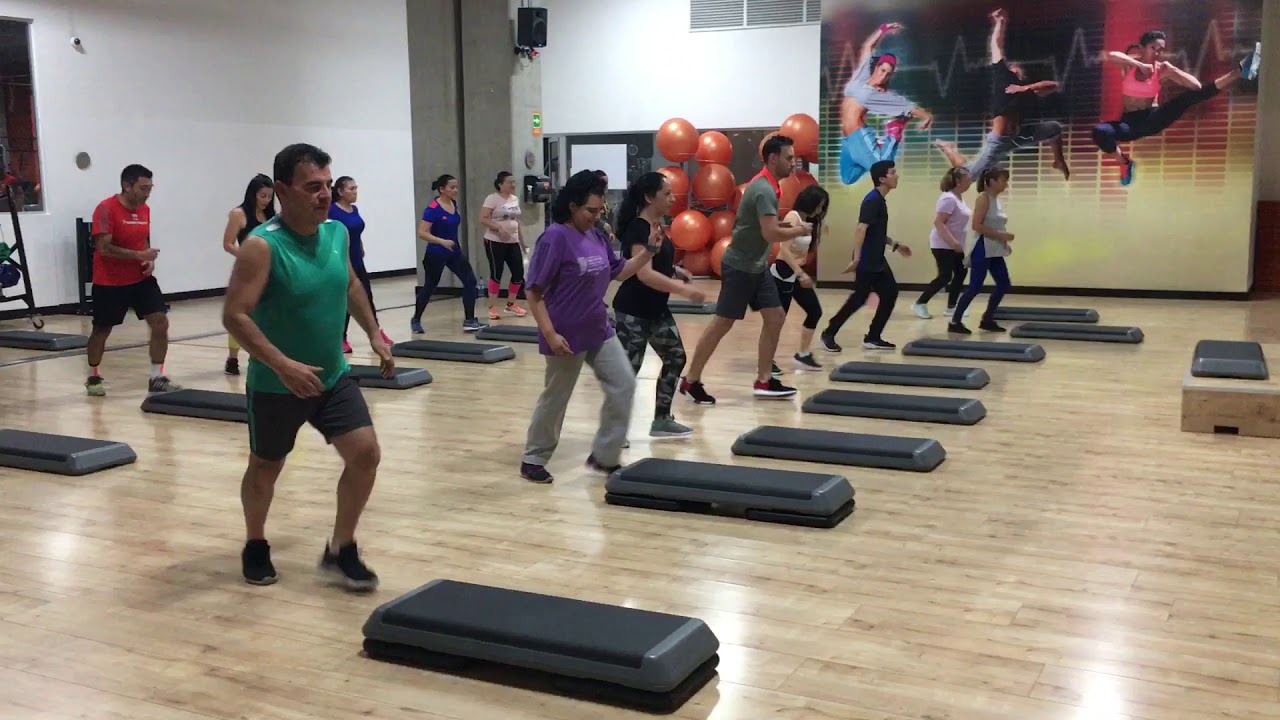 Step Class! - YouTube