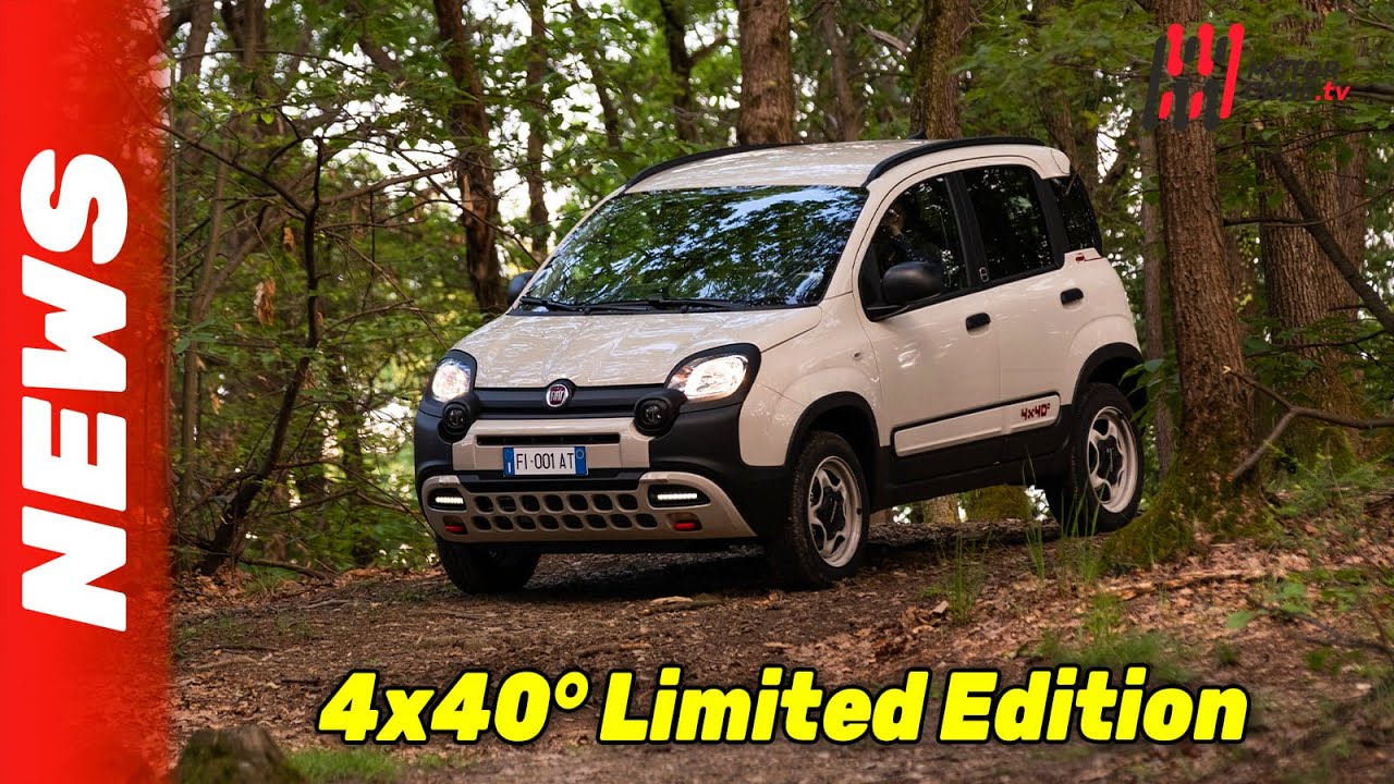 NEW FIAT PANDA 4x40° LIMITED EDITION 2023 - FIRST LOOK - YouTube
