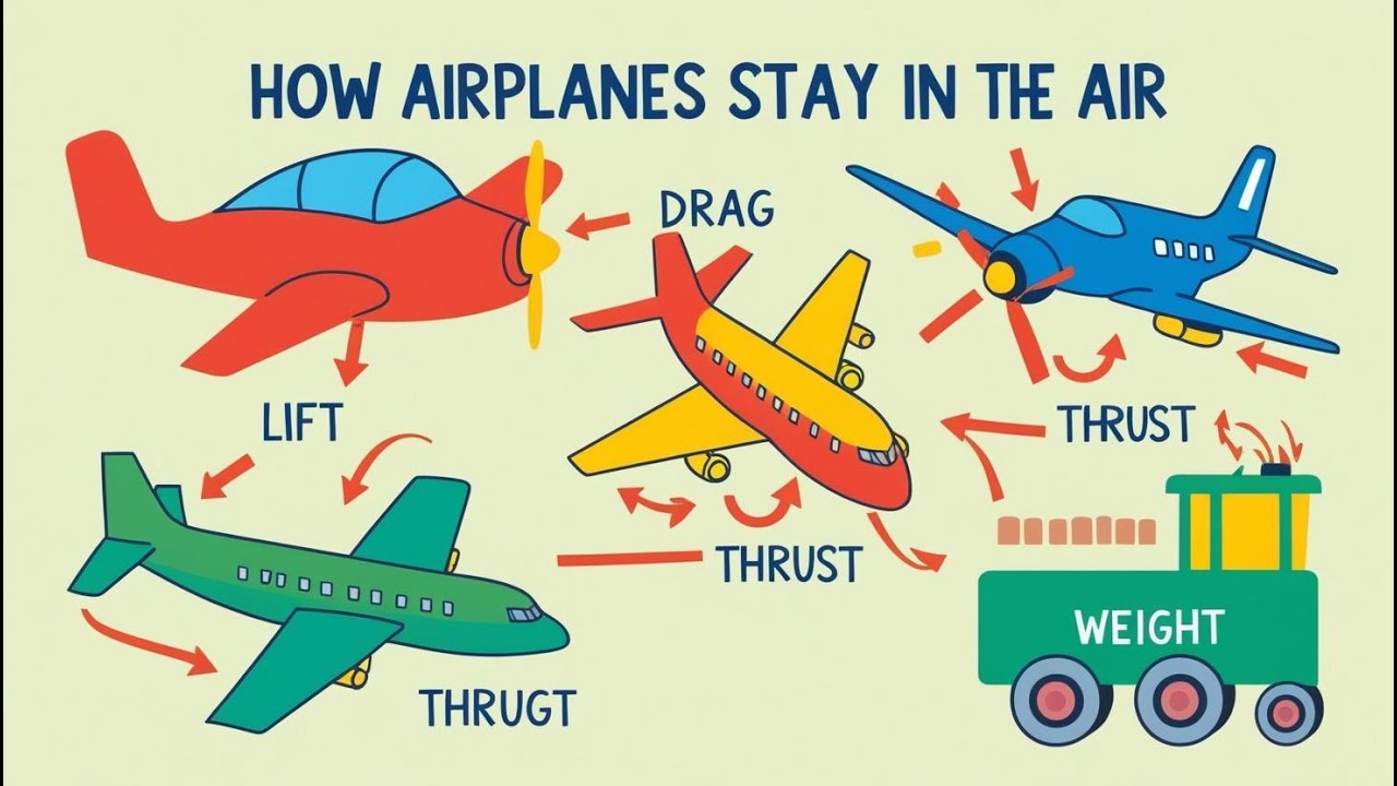 How do airplanes stay in the air? - YouTube
