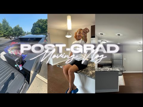 POST-GRAD MOVING VLOG | tips for moving out after graduation - YouTube