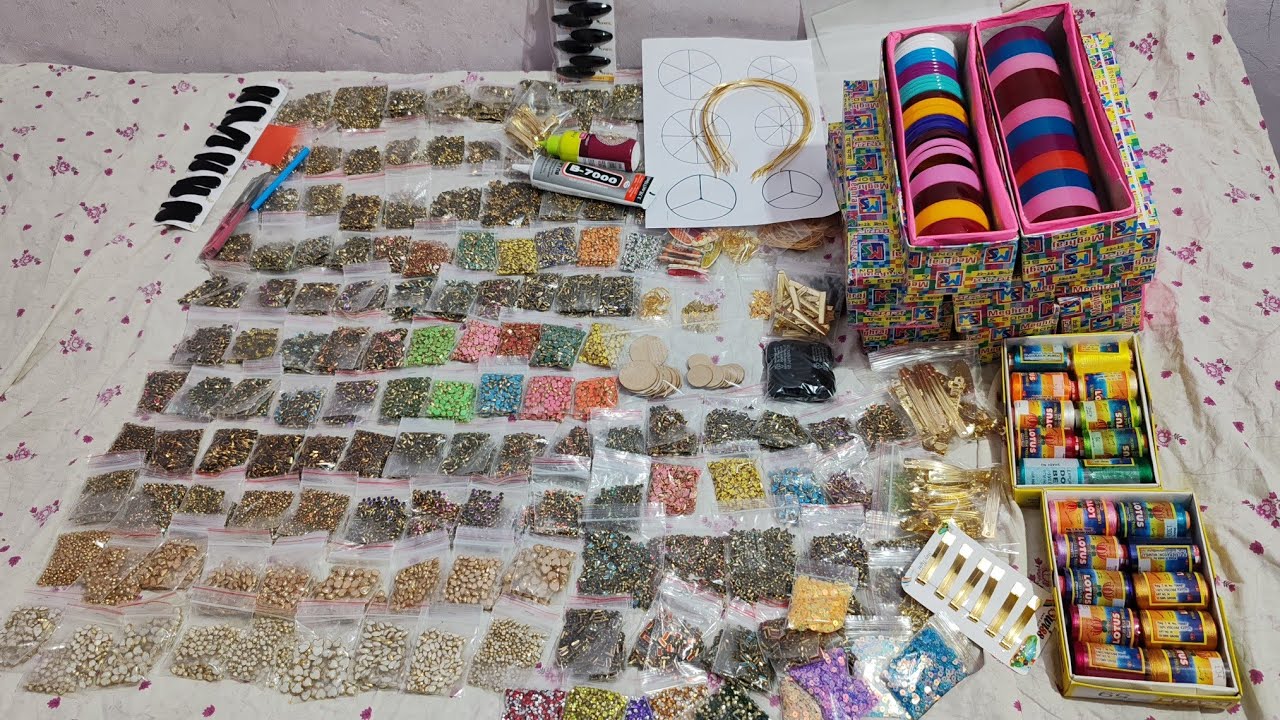 Silk thread bangles making business kit/ సిల్క్ థ్రెడ్ బ్యాంగిల్స్ ...