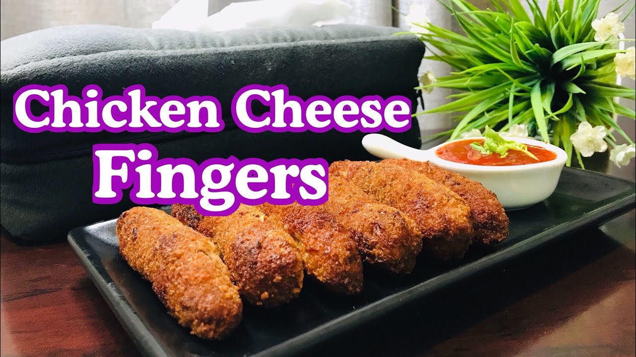 Chicken Cheese Fingers || Chicken Snack Recipe || by Mh food world ...