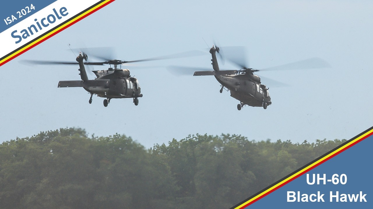Two Sikorsky UH-60 Black Hawk Departure at SANICOLE - Flygvapnet - Hkp ...
