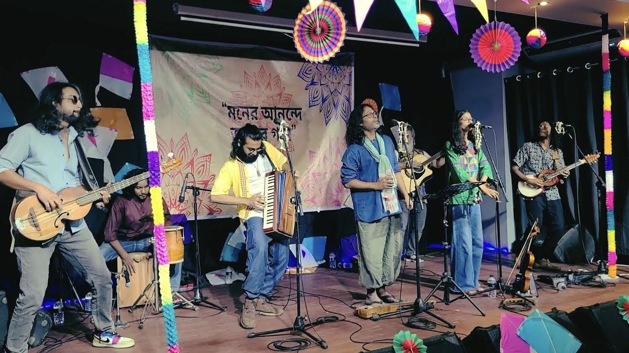 Joler Gaan Live Performance at The Attention Network, Dhaka 2024. (মনের আনন্দে জলের গান) - YouTube