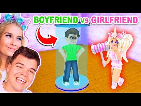 BOYFRIEND Vs GIRLFRIEND In Flee The Facility! (Roblox)