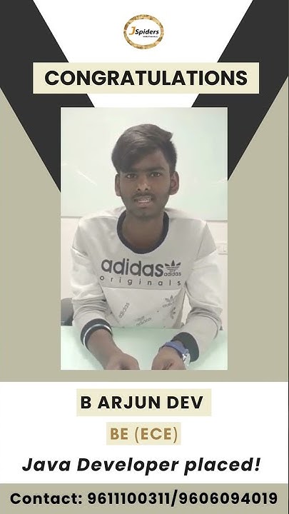Student Successfully Placed | Java Full Stack Development | Jspiders ...