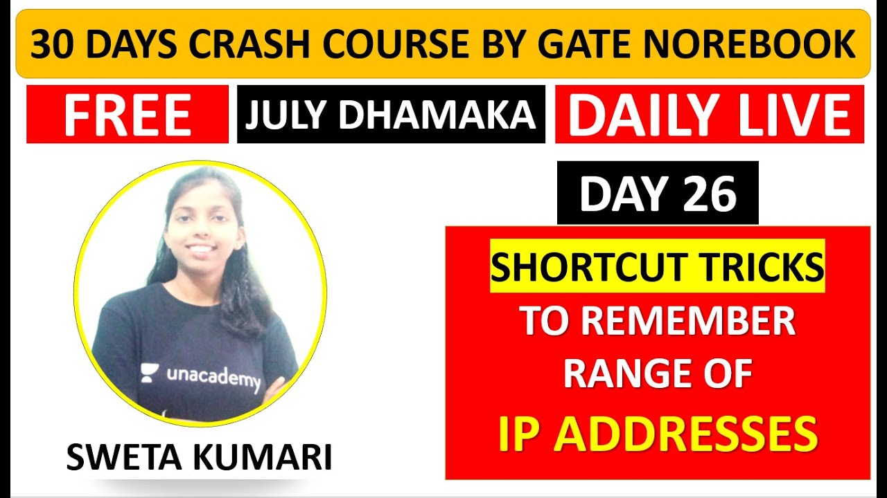 DAY 26 : SHORTCUT TRICKS For 10 Range Of IP Addresses With Concepts ...