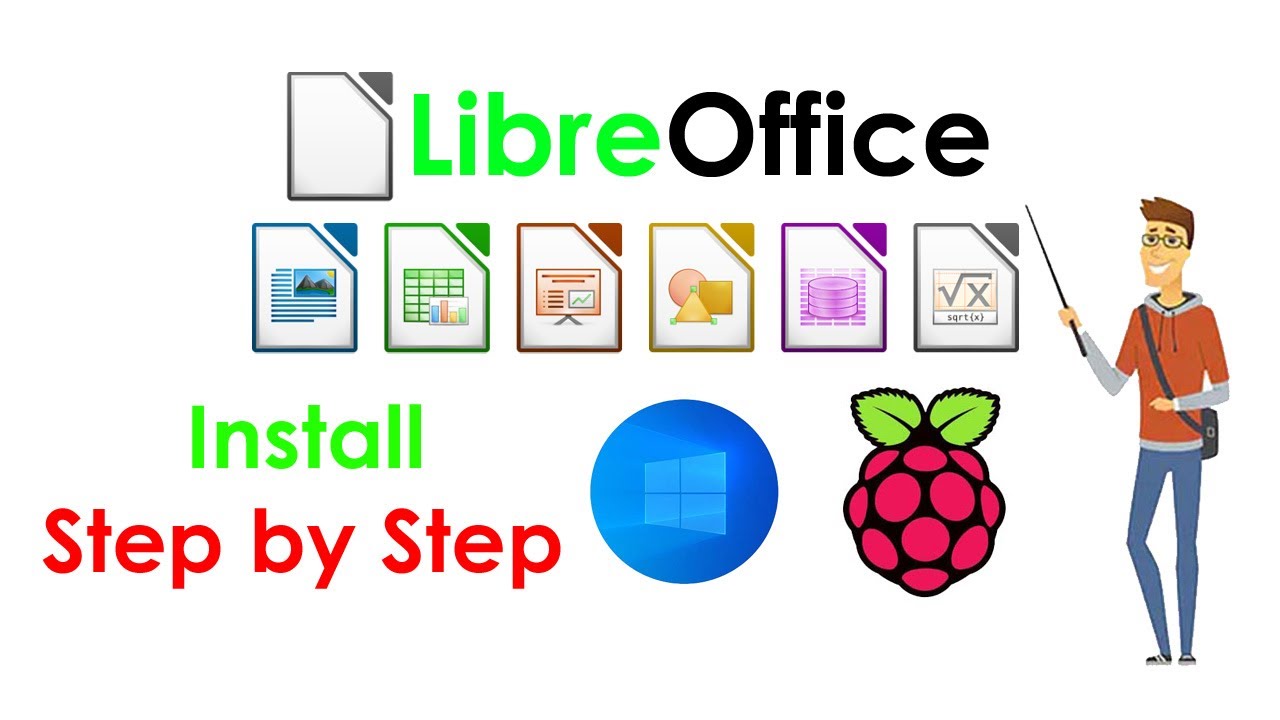 LibreOffice Install Windows and Raspberry Pi | Using LibreOffice ...