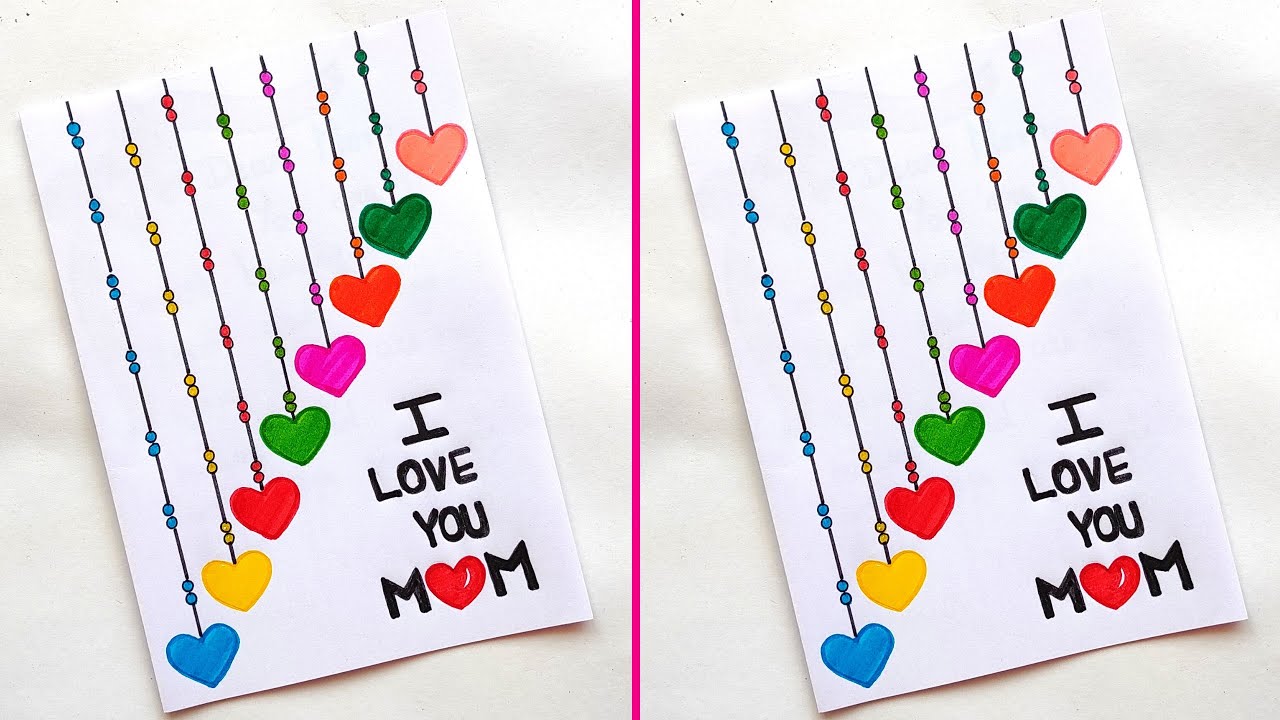 Easy and Beautiful Mother's Day Card Ideas | Mother's day Greeting Card ...