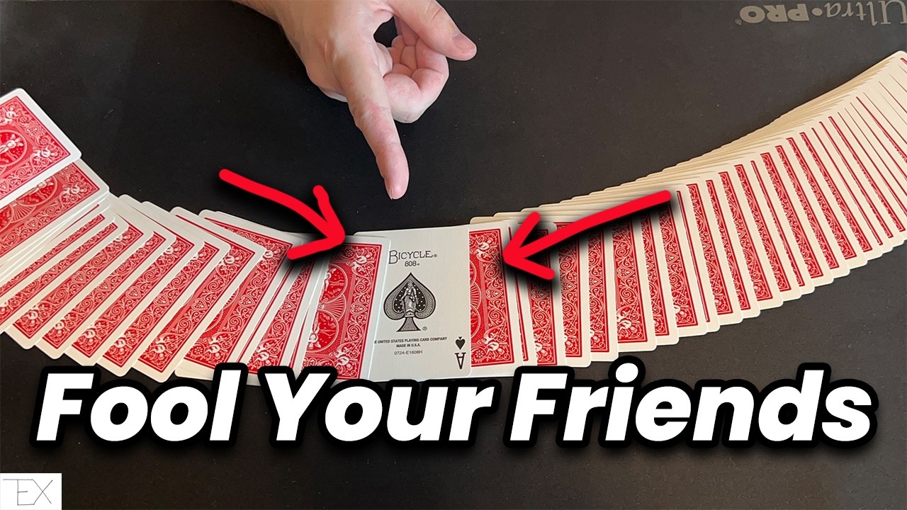 The EASIEST Card Trick To Learn | Face Up Face Down Card Trick Tutorial ...