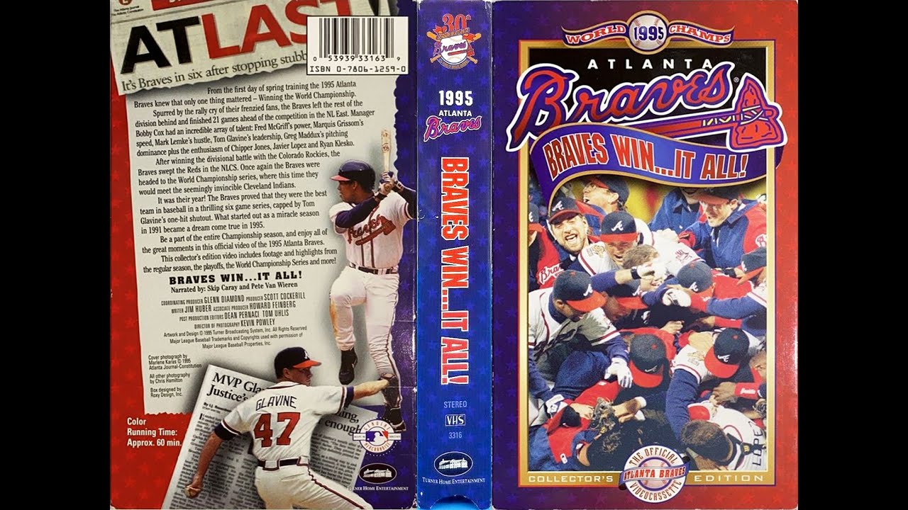 Braves Win It All - The 1995 Atlanta Braves - YouTube