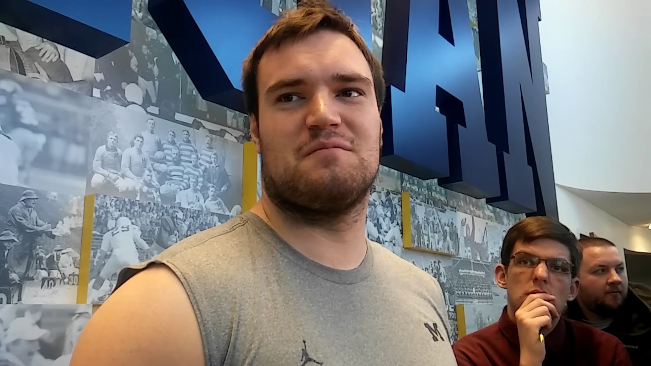 Michigan DL Matt Godin discusses Orange Bowl versus Florida State - YouTube