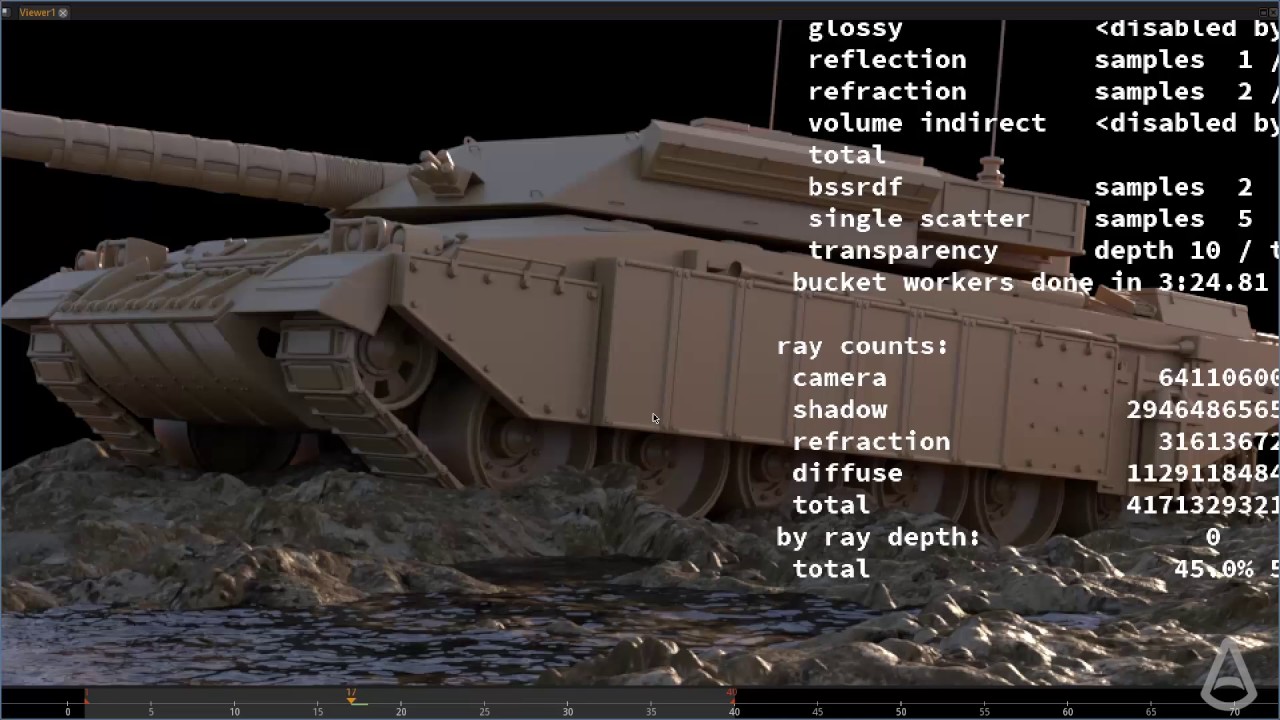 16 settings vs render time - YouTube