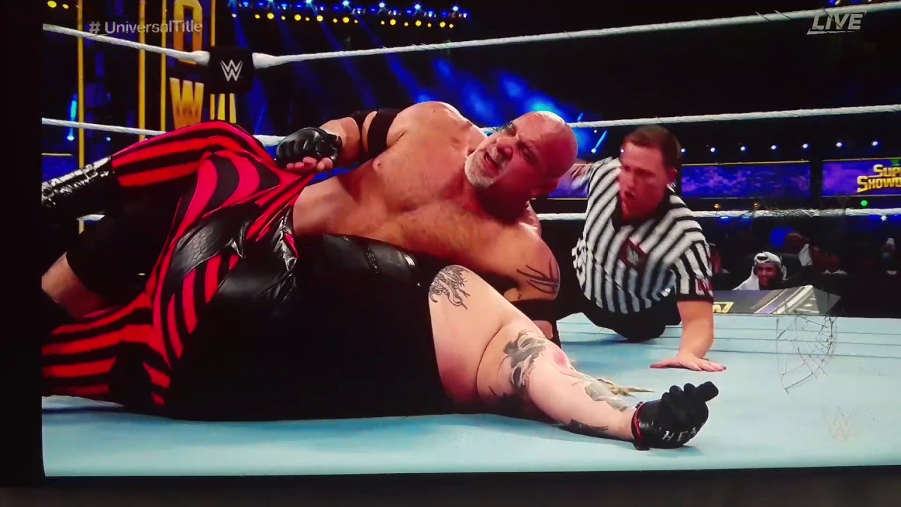 Goldberg defeats The Fiend and New Universal Champion GOLDBERG - WWE ...