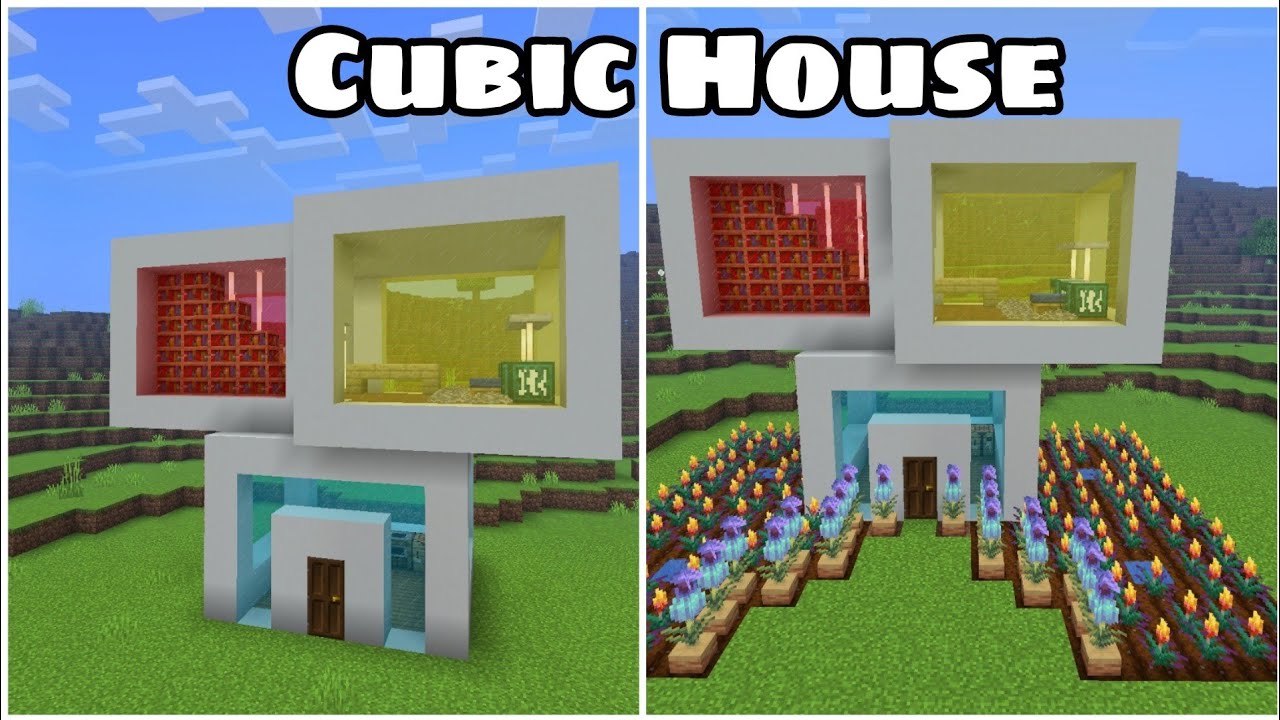 Minecraft Modern House Build Tutorial | @KadichurGaming - YouTube