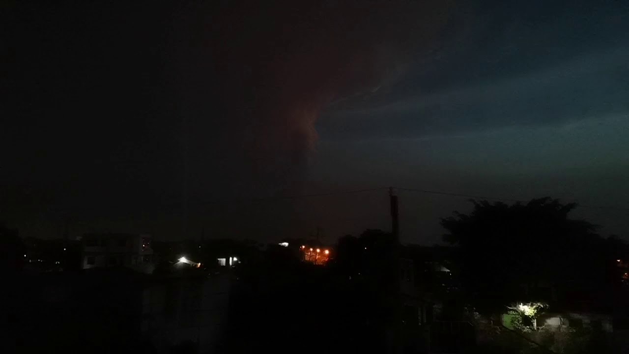 Lightning caught on camera! - YouTube