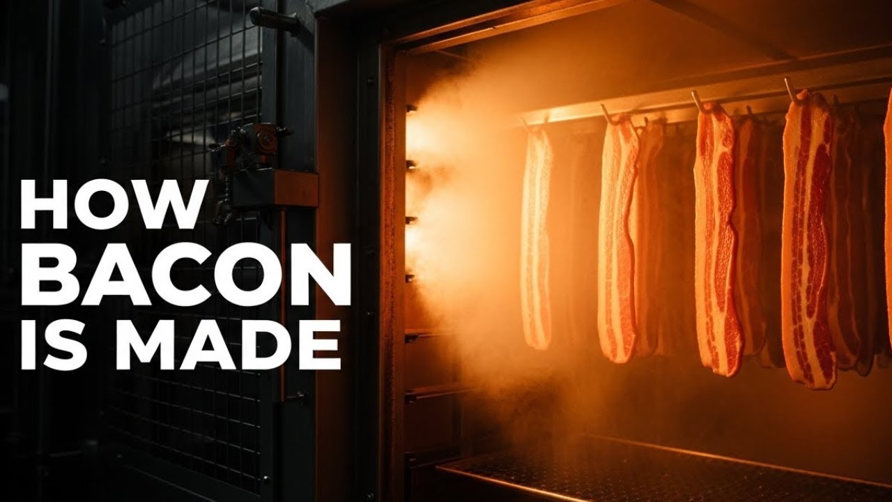 Inside the Bacon Factory: How Millions of Strips Are Cured and Smoked ...