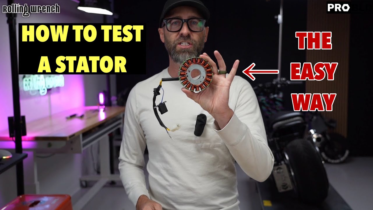 How to test a stator using a $15 Multimeter - YouTube