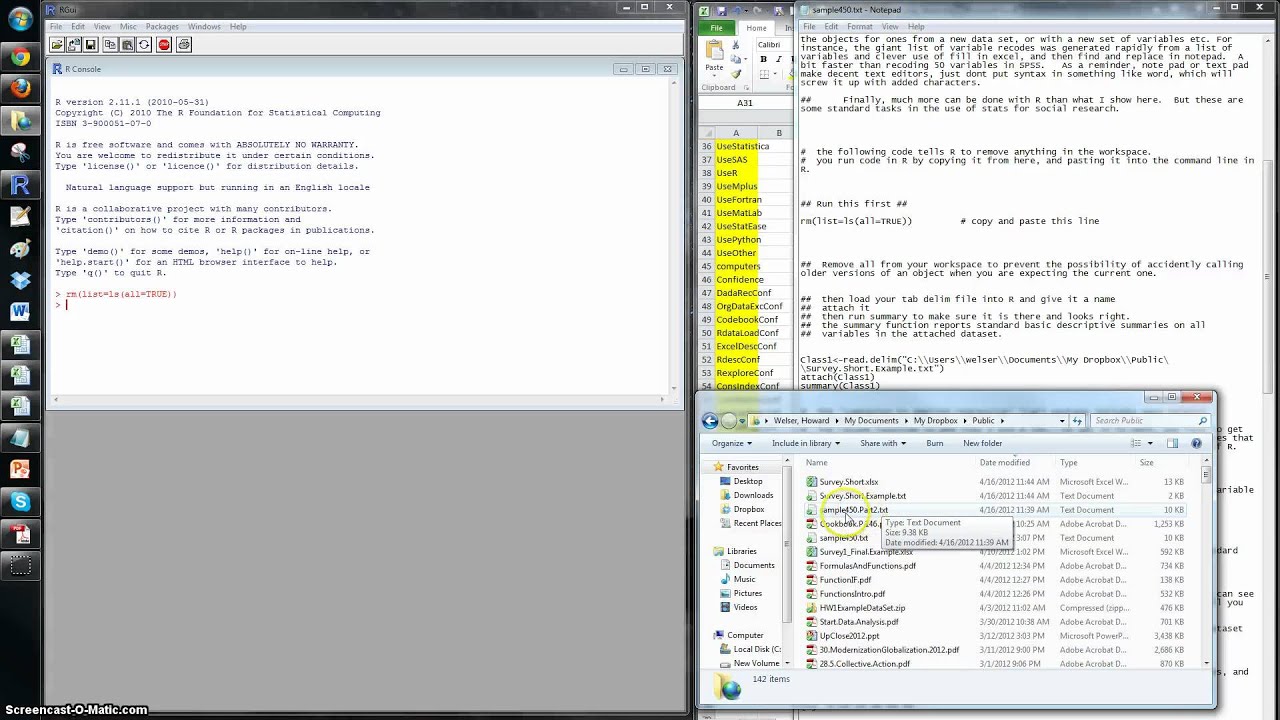 Getting Started in R - YouTube