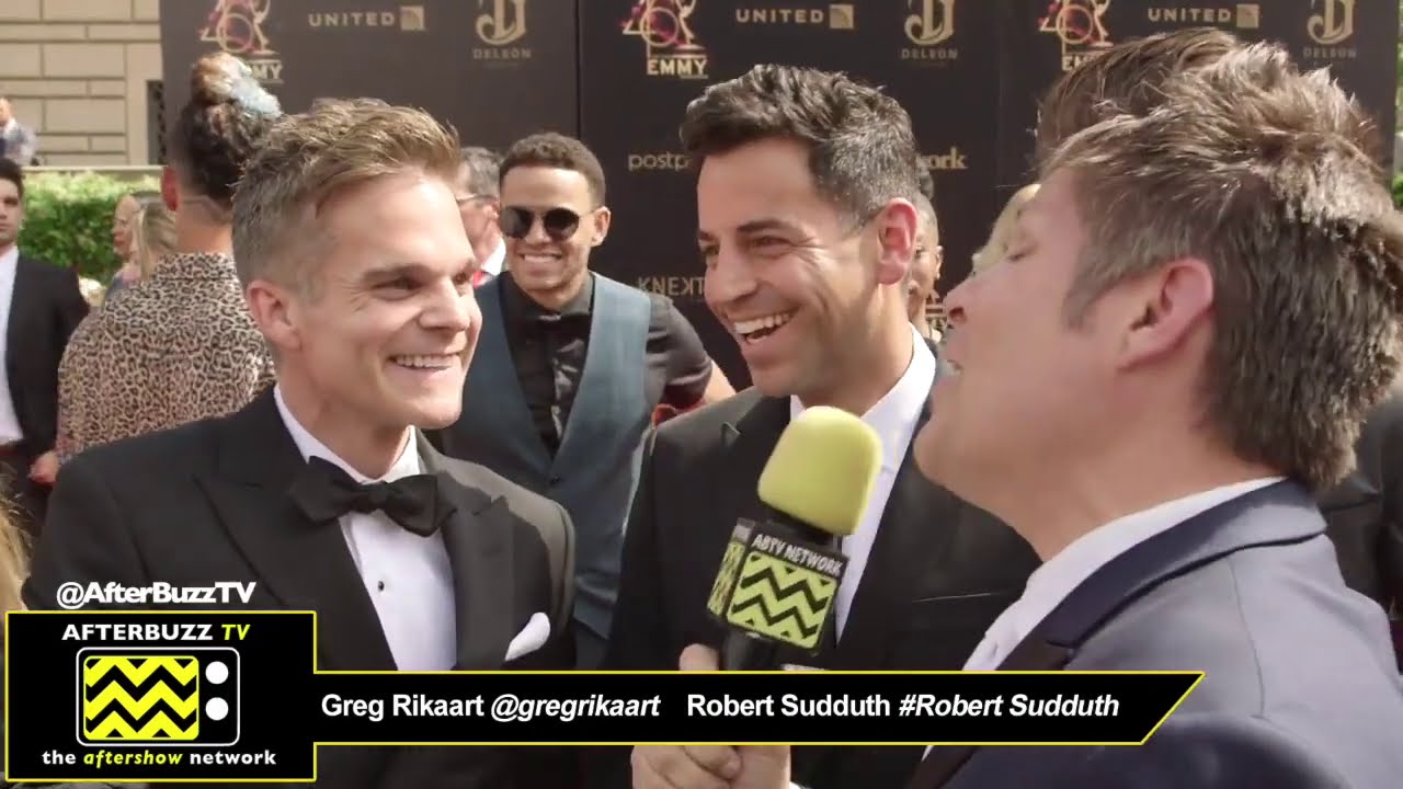 Greg Rikaart and Robert Sudduth Interview at the 2019 Daytime Emmy ...
