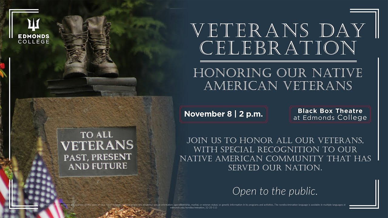 Veterans Day Celebration: Honoring our Native American Veterans - YouTube