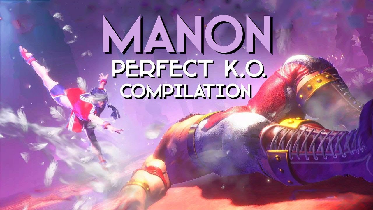 Street Fighter 6 - SF6 - Manon - Perfekt KO Compilation - YouTube