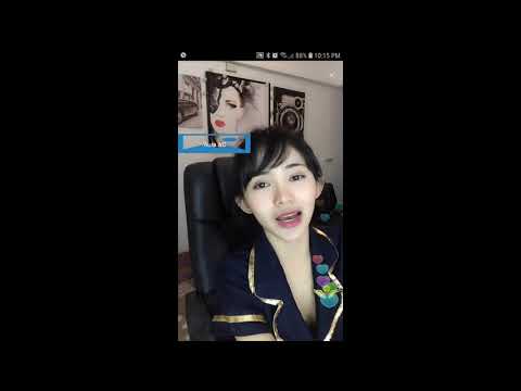 aura wearing a Japan student uniform live show HD 2018