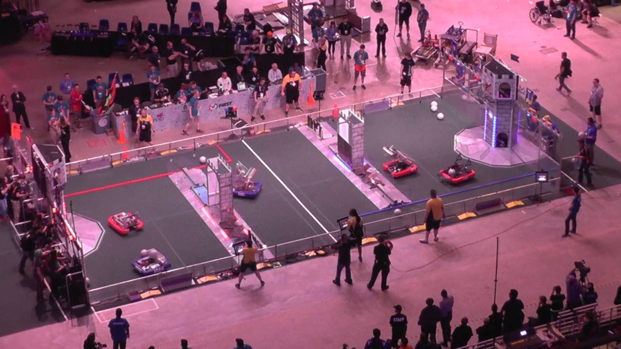 2016 Einstein FRC Champs - Semifinal 1, Match 1 - YouTube
