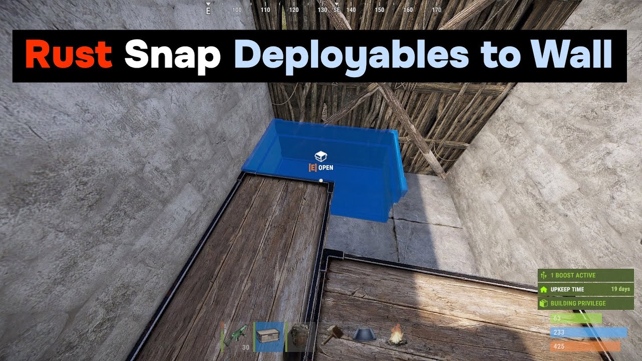 Rust New Deployables Snapping (Place Stuff Easier! Staging Branch ...